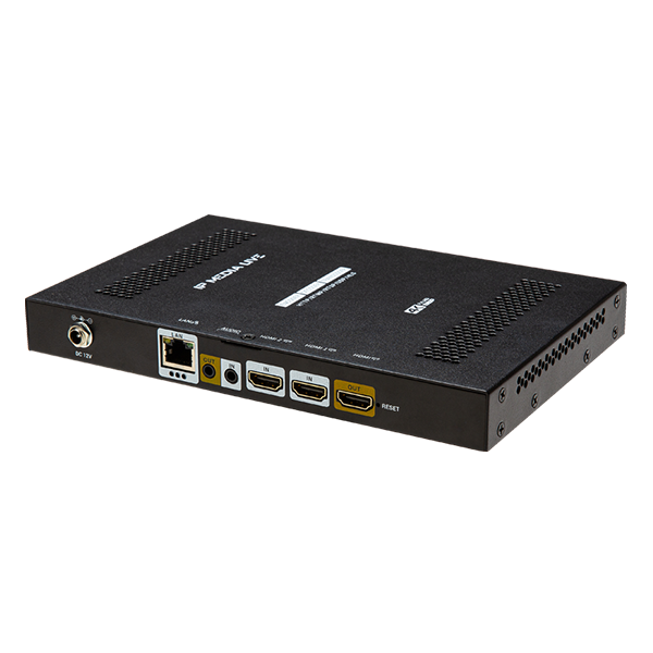 H2 2channels 4K HDMI Encoder Decoder Transcoder Mixer